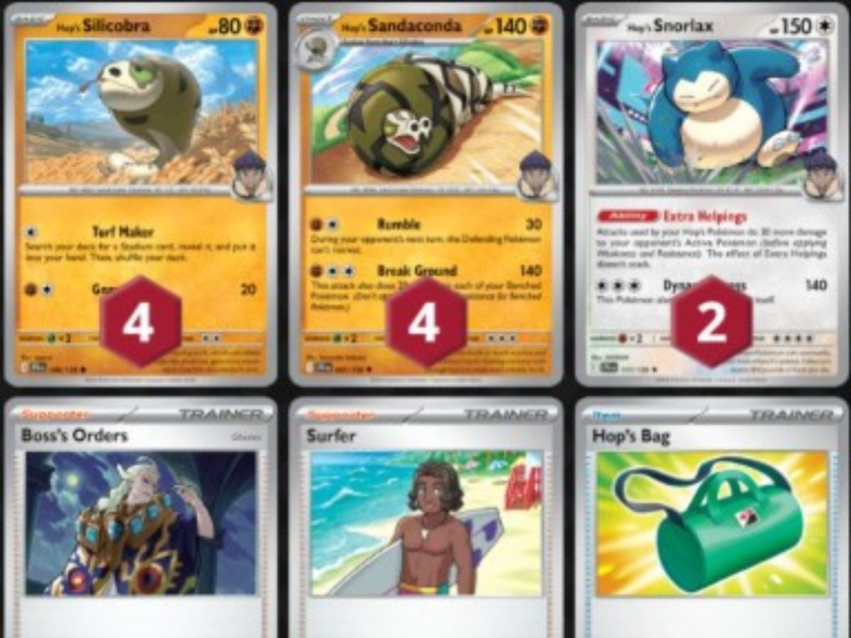 How to play the best hop’s sandaconda deck in pokemon TCG with ...