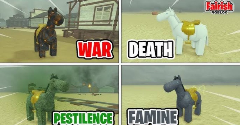 How to get and use all Apocalypse Horses in Dead Rails Roblox: War ...