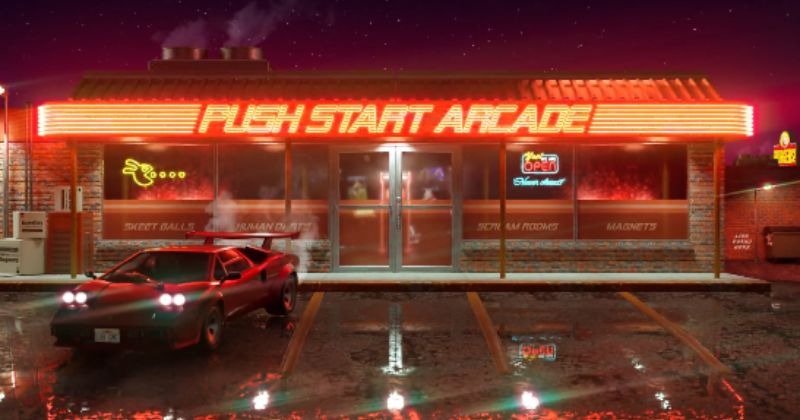GameStop announces upcoming retro revival with neon-lit arcade setup in ...