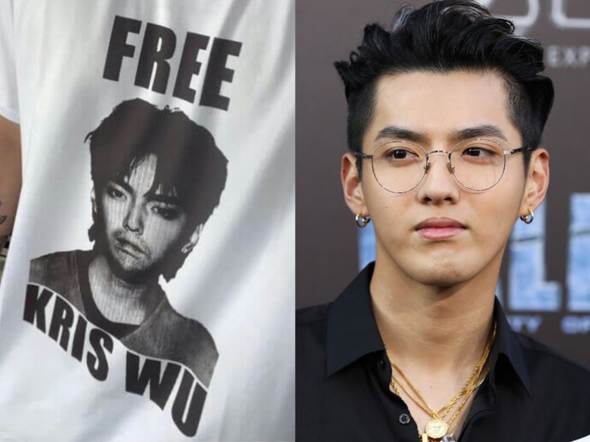 'Free Kris Wu': Fan wears shirt supporting ex-EXO member at Travis Scott's China concert ...