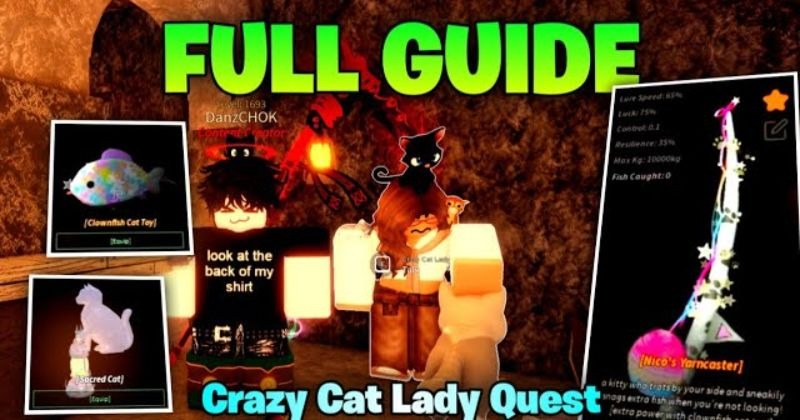 Fisch Halloween Update: Step-by-Step Guide to the Crazy Cat Lady Quest