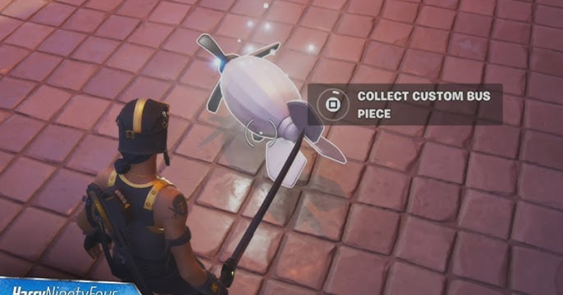 Fortnite: Custom Battle Bus Piece Locations Guide