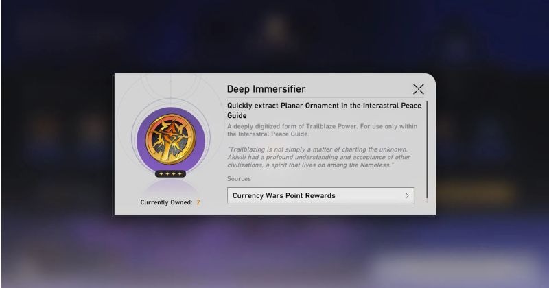 Honkai: Star Rail – Where to Find Deep Immersifier and Why It Matters