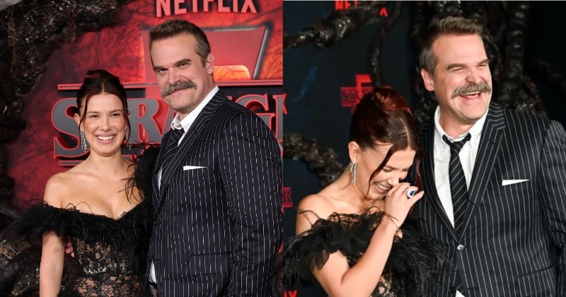 David Harbour and Millie Bobby Brown debunk 'harassment' rumours ...
