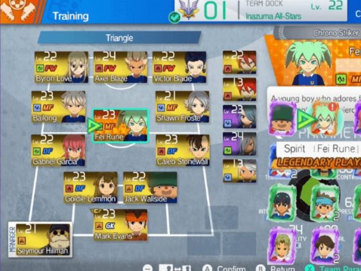Speed Level-Up Strategy in Inazuma Eleven: Victory Road
