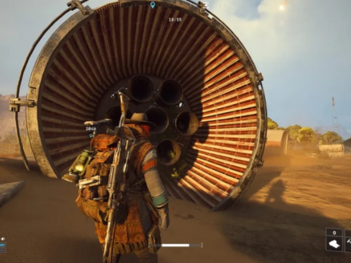 How to scope out the rocket thrusters in ARC Raiders — Spaceport Rocket ...