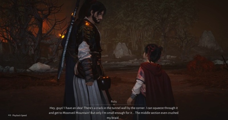 Does Ruby die in Where Winds Meet?