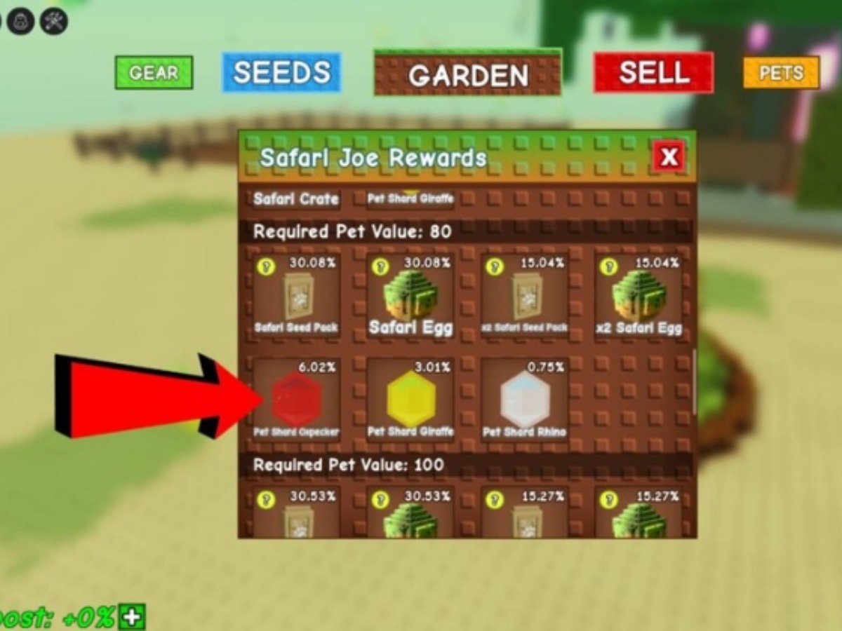 How to get the Pet Mutation Shard Oxpecker in Grow a Garden (Roblox ...