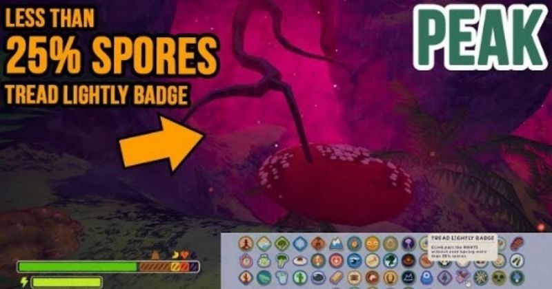 Mastering the Roots: Get the Tread Lightly Badge in PEAK