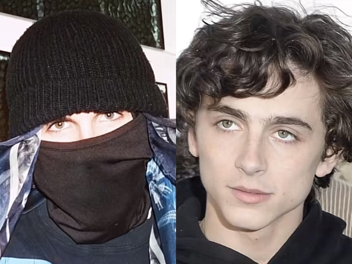 Timothée Chalamet living a secret life as masked UK rapper EsDeeKid ...