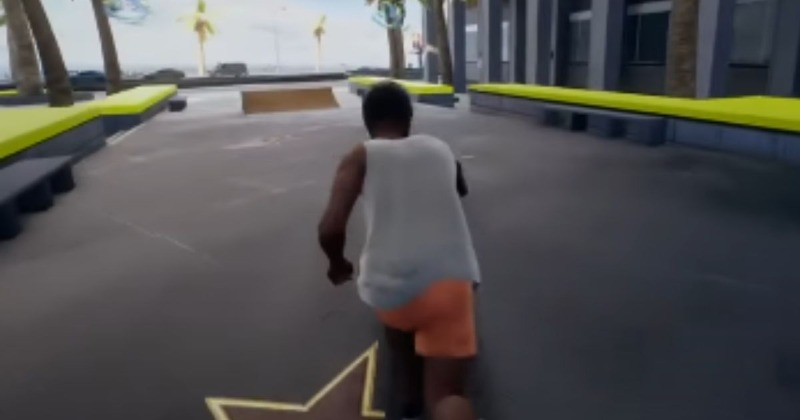 How to do a triple flip in skate (Ill-Ledgible quest trick)?