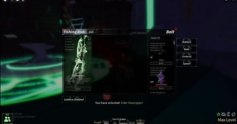 Elder Mossripper Rod in Fisch: Crafting, Passives & Best Enchants