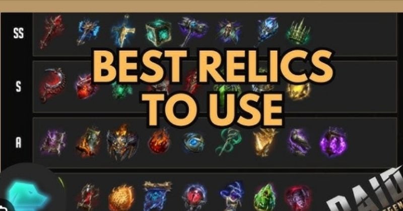 Absolvement Relics Tier List: Best to Worst Relics Ranked