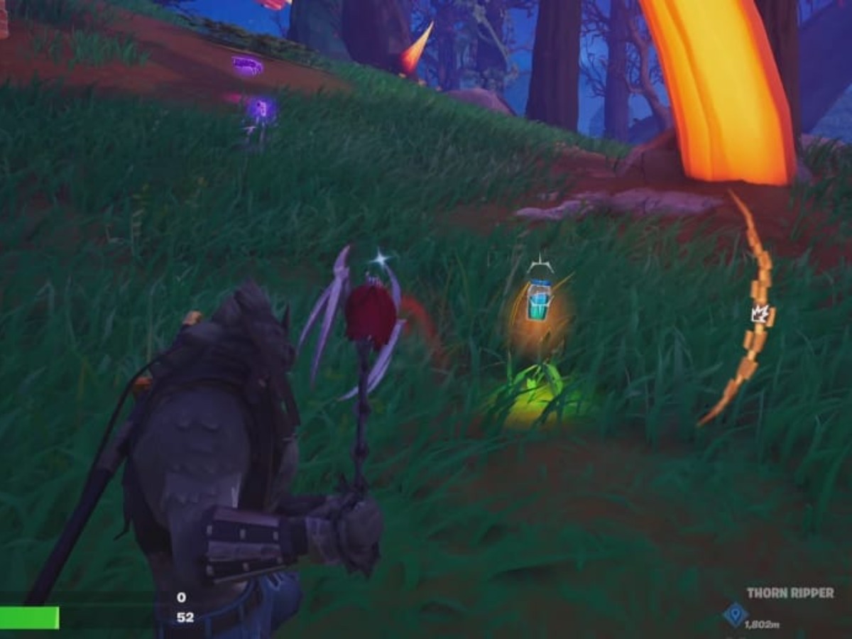How to pull consumables with the Thorn Ripper in Fortnite