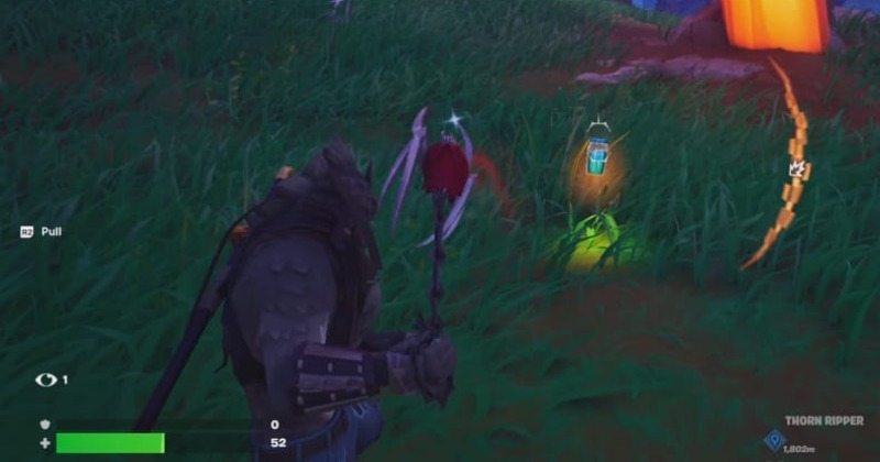 How to pull consumables with the Thorn Ripper in Fortnite