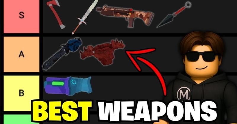 Roblox 99 nights in the Forest best weapons tier list (2025)