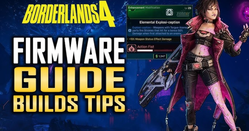 Borderlands 4: All Firmware Sets & Bonuses