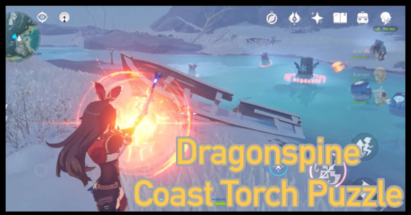 Genshin Impact Dragonspine Coast Torch Puzzle: Step-by-Step Guide