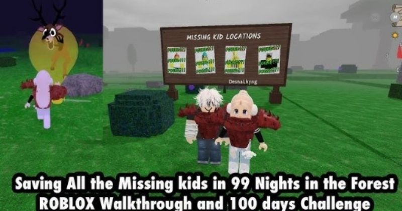 How to save Squid Kid in 99 Nights in the Forest (Roblox Guide)