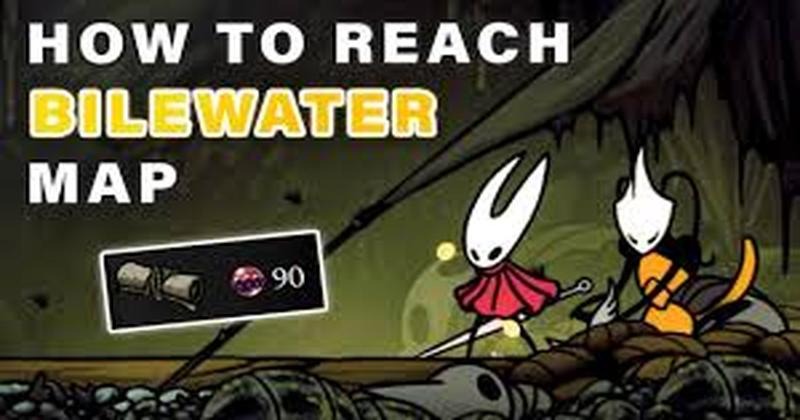 Hollow Knight Silksong Bilewater map location: Where to find it