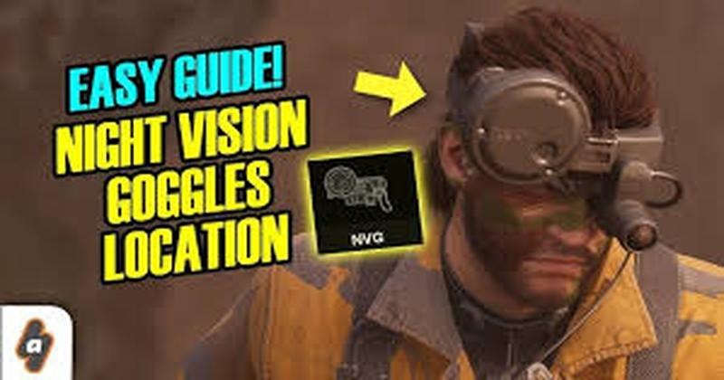 Metal Gear Solid Delta Snake Eater night vision goggles guide: How to ...