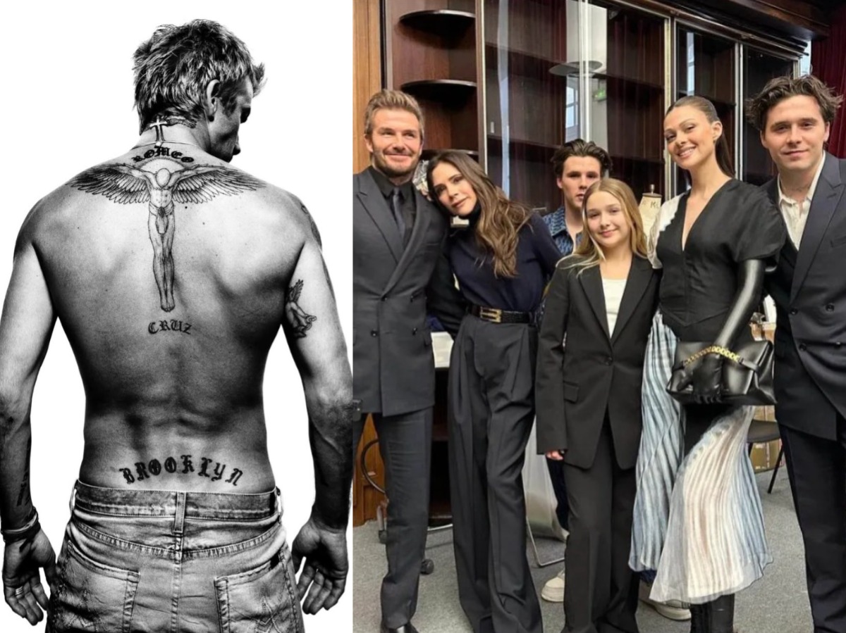 'Brings back great memories!': Parents David and Victoria Beckham ...