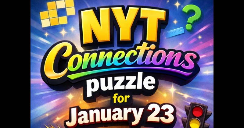 NYT Connections Hints and Answers for Today, January 23