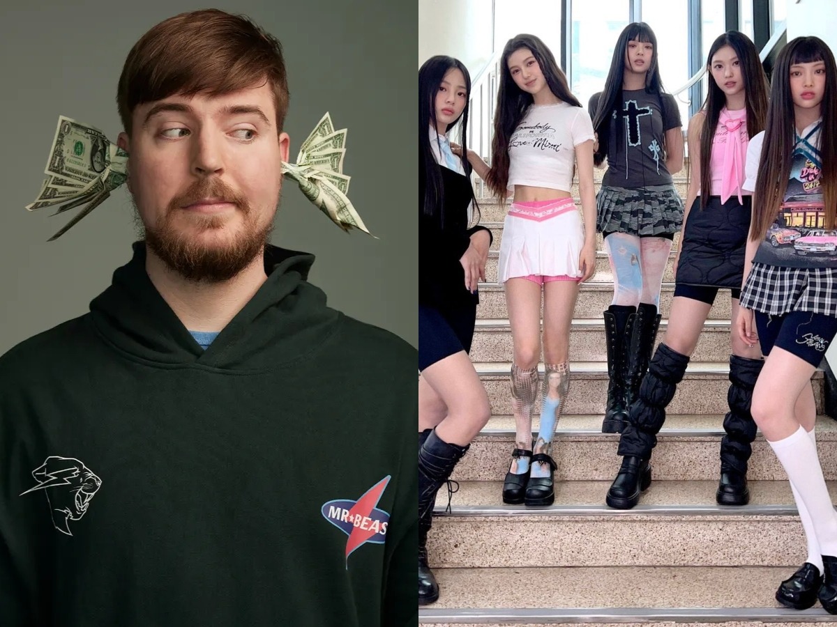 MrBeast reacts after NewJeans fans flood his comments as they urge him ...