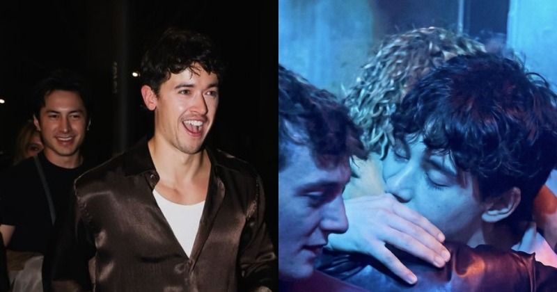 Were Tom Blyth and Hudson Williams 'making out' at a Milan nightclub ...