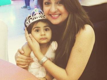 Juhi Parmar Family Photo