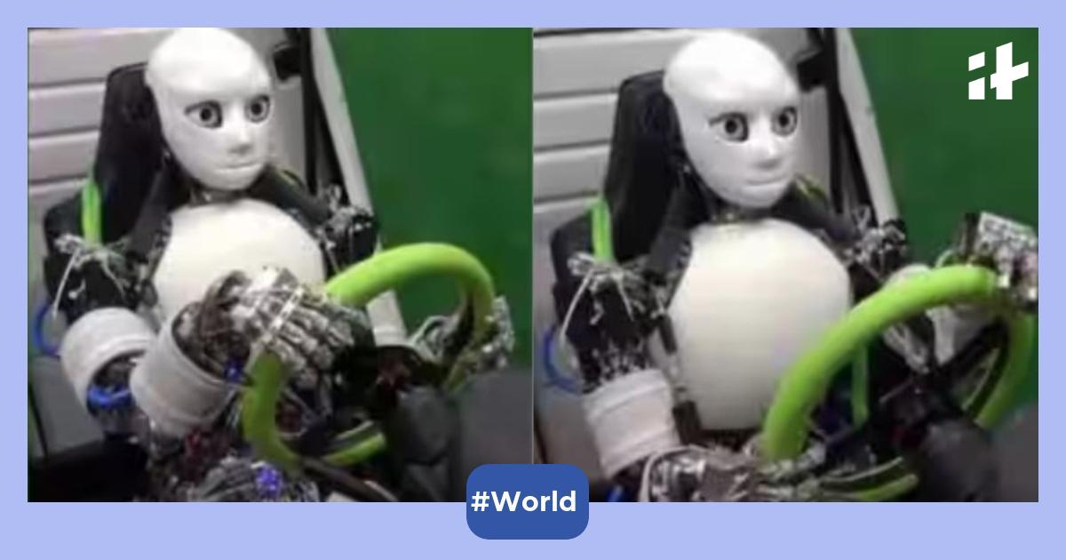 Scientists unveil revolutionary robot capable of driving regular cars