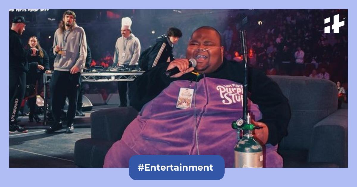 Who is Dave Blunts? Viral rapper performing with an oxygen tank