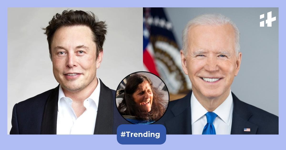 Elon Musk lashes out at Joe Biden for blocking SpaceX's rescue mission for NASA astronauts ...