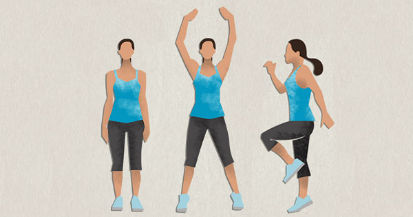 This Simple Walk-Based Cardio Home Workout Will Burn All Those Calories!