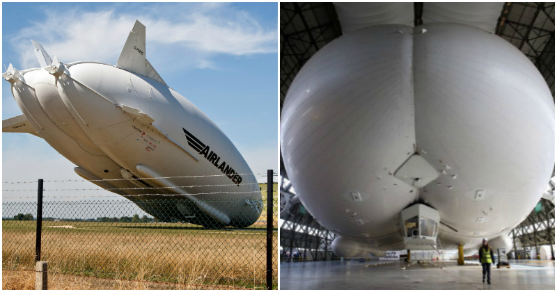 World's Longest Aircraft 'The Flying Bum' Crashes After Hitting A Pole