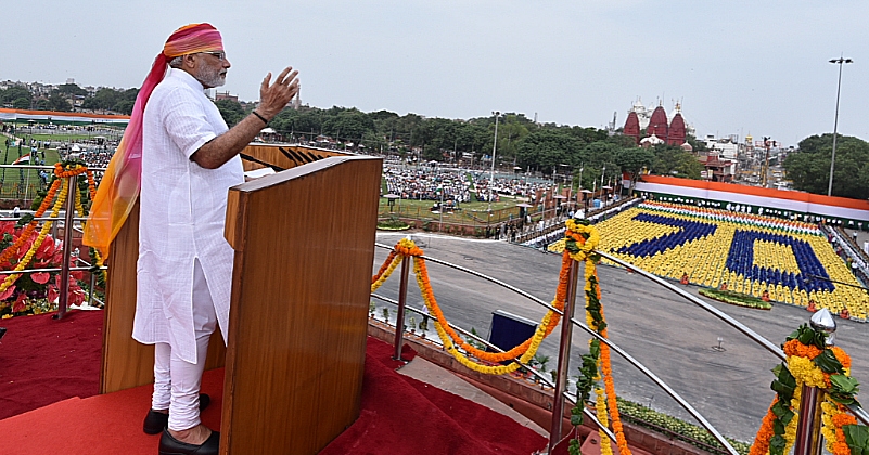 15 Highlights Of Modi's Independence Day 2016 Speech