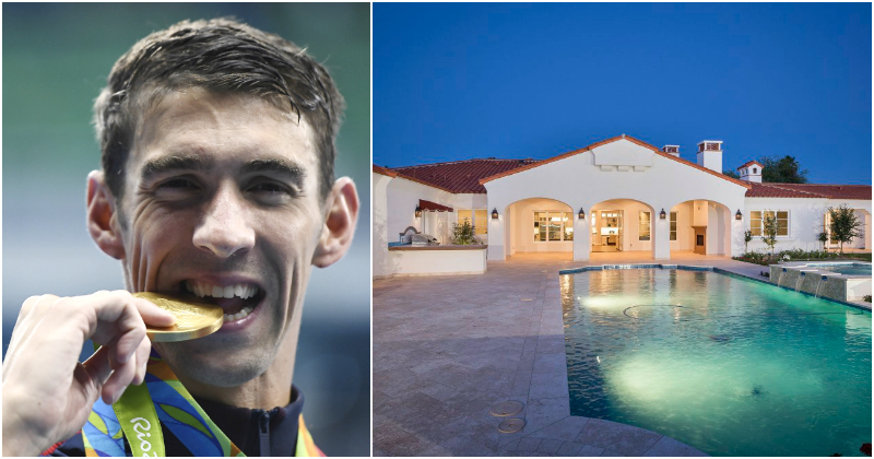 These Images Of Michael Phelps' Stunning $2.5m Mansion Show How The ...