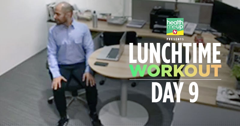 Health Me Up Lunchtime Workout: Day 9