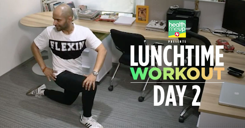 Health Me Up Lunchtime Workout: Day 2