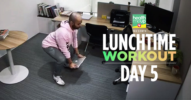 Health Me Up Lunchtime Workout: Day 5