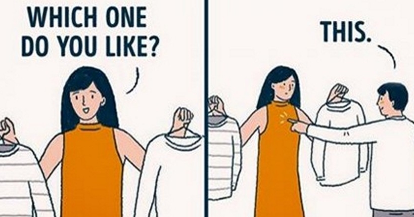 10 Adorable, Completely Relatable Illustrations About People In Love