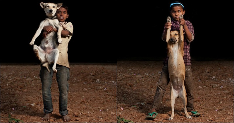 These Orphaned Children Are Making Stray Dogs Their Family To Feel ...
