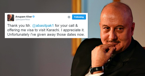 Memes' Favourite Child Anupam Kher Gets Picked On Once Again, Thanks To Pakistan Visa Row!