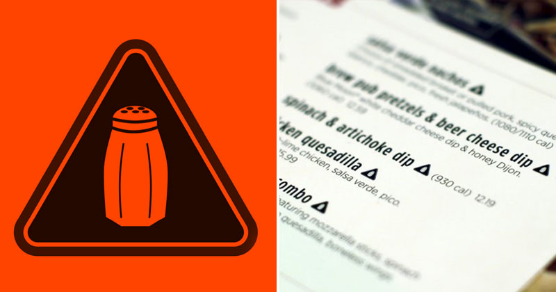 Restaurant Chains In New York Now Have To Post Warnings For Excess Salt ...