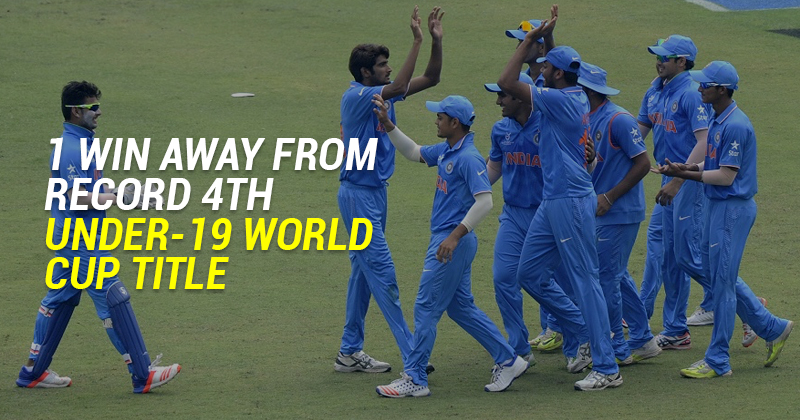 Under-19 Team Makes India Proud, Storms Into World Cup Final