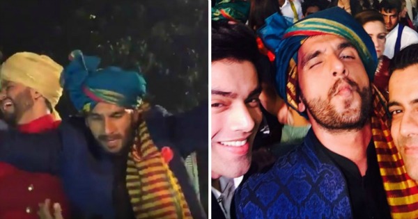 You Can't Miss Ranveer Singh's Super Enthu Dance At His Friend's Wedding!