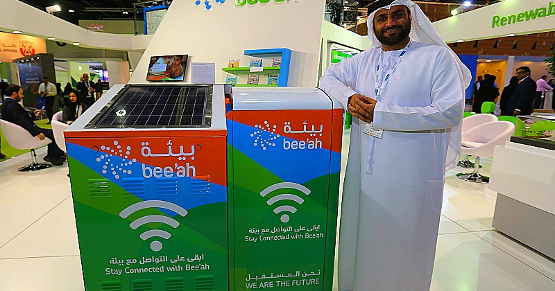 UAE Launches Trash Bins That Offer WiFi, And They're Powered By Solar ...