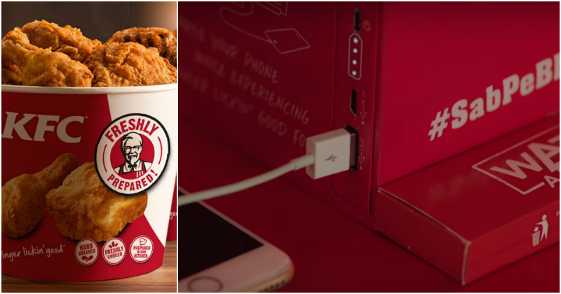 India Is The Only Country In The World Where KFC Lets You Charge Your ...