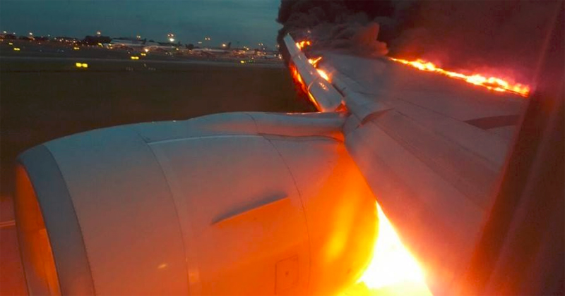 Singapore Airlines Plane Catches Fire During Emergency Landing, All 241 ...
