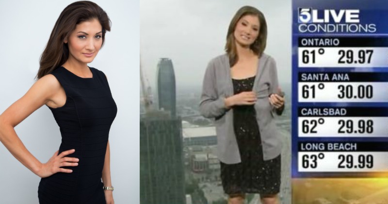 Weather Reporter Was Given A Sweater Mid-Show To Cover 'Revealing Dress ...